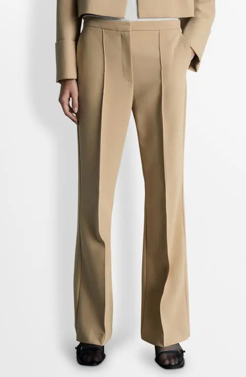 Mango Stretch Flare Trousers