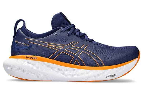 Asics Gel-nimbus 25 Sneakers - Deep Ocean/bright Orange