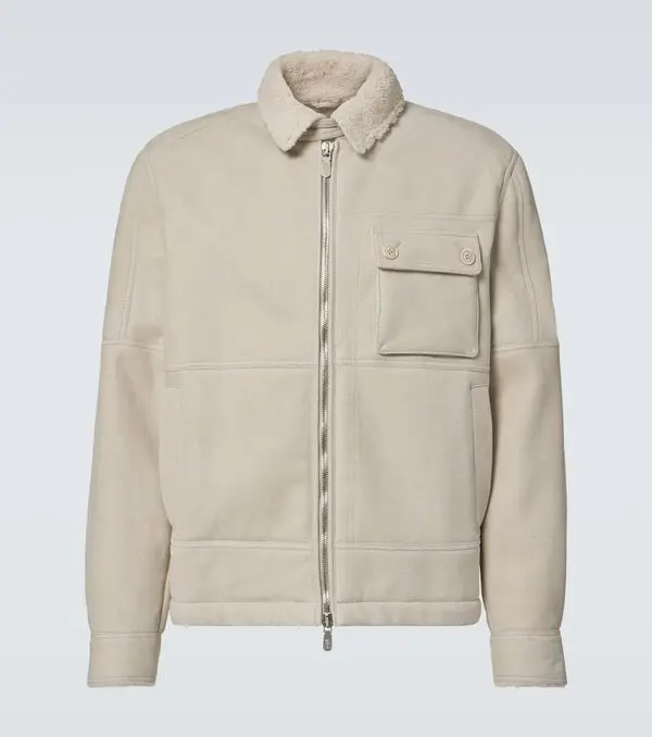 Brunello Cucinelli Shearling Blouson