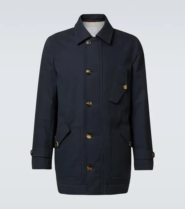Brunello Cucinelli Cotton-blend Jacket