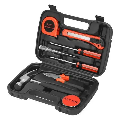 PURSONIC Handy Solutions 9-piece Household Tool Kit