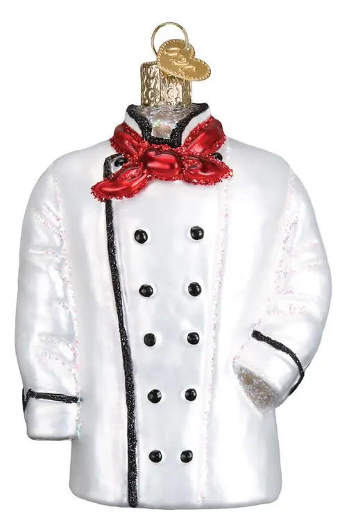 OLD WORLD CHRISTMAS Chef's Coat Ornament