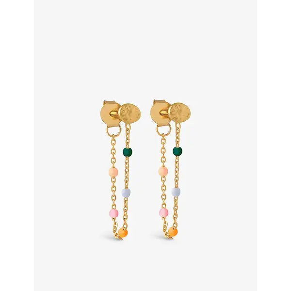 ENAMEL COPENHAGEN Lola Pearl Drop Earrings - Dreamy