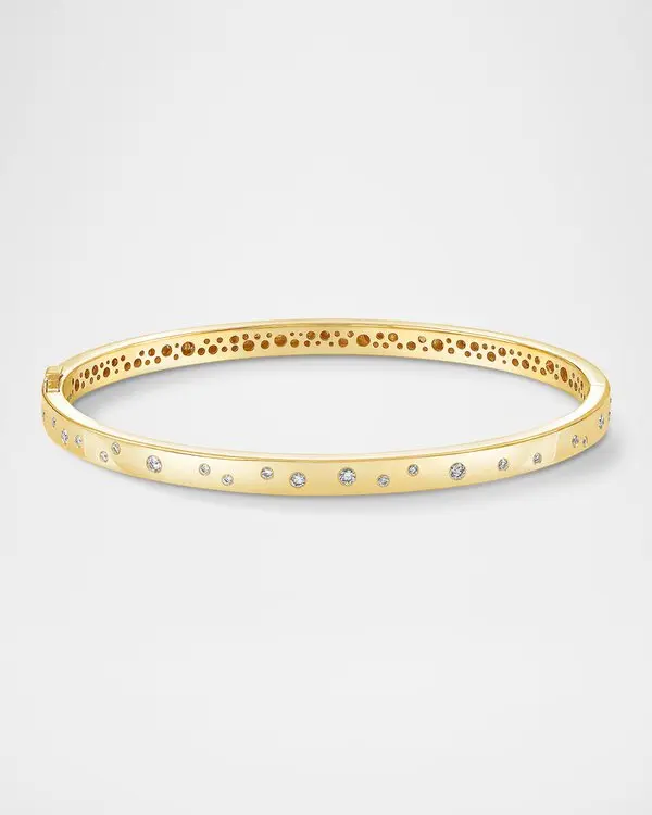 64 Facets Stardust Constellation Diamond Bangle Bracelet