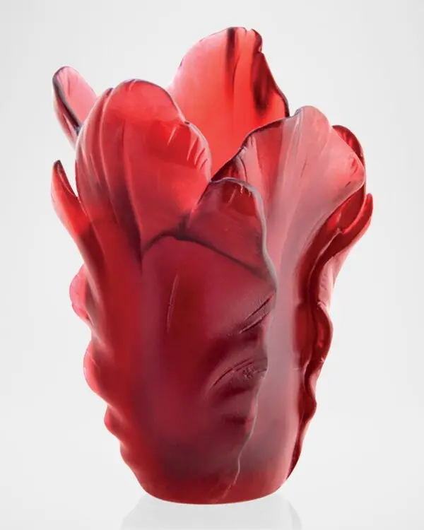 DAUM Tulip Vase, 6.7