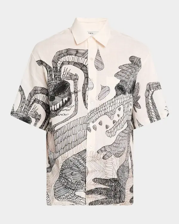DOMREBEL Hao Button-down Shirt