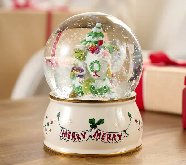 LENOX 5.5' Licensed Holiday Character Snow Globe