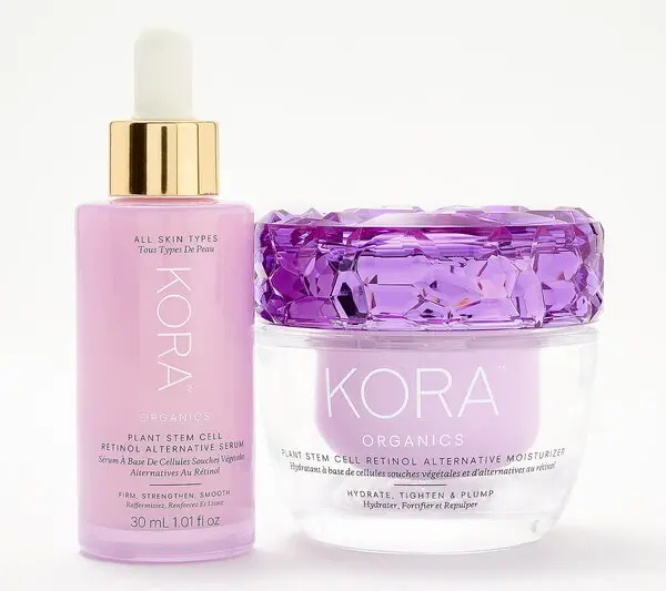 KORA ORGANICS Anti-aging Plant Stem Cell Retinol Alt 2pc