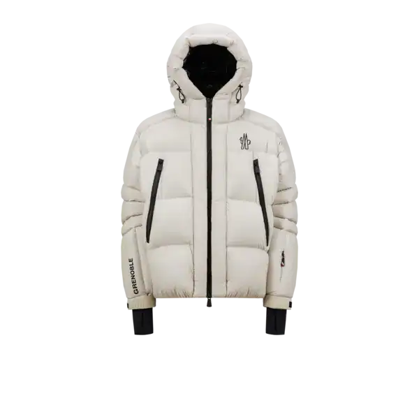 Moncler Cherferie Down Ski Jacket - White | Editorialist