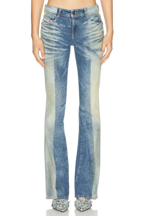 Diesel Low Rise Bootcut Leg Jeans