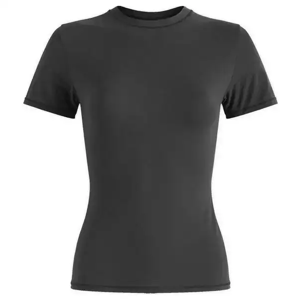 Skims Black Fits Everybody T-Shirt - Onyx | Editorialist