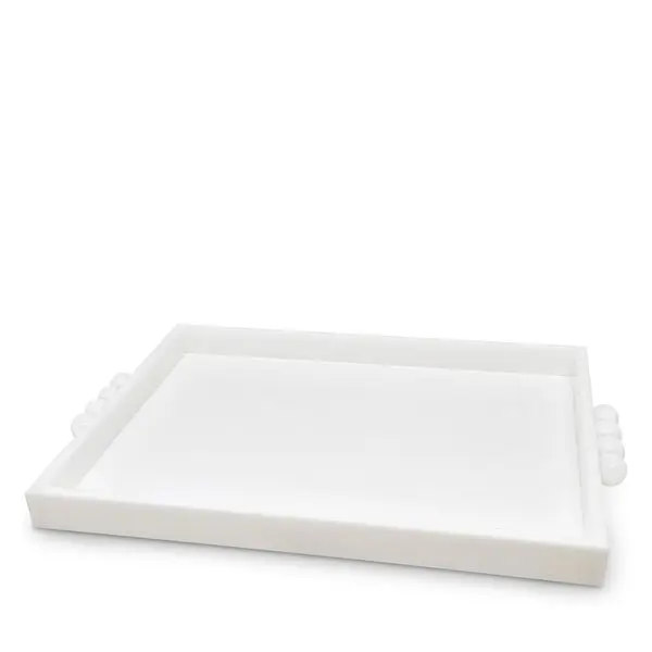 TIZO Lucite Tray With Bubble Handles