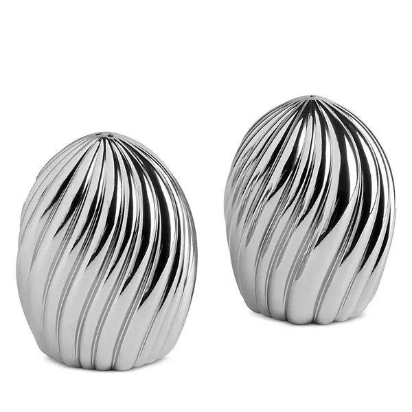 L'Objet Ripple Spice Jewels, Set Of 2 - Platinum