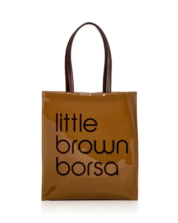 Bloomingdale'S The Little Borsa Bag In Brown 50% Off Editorialist