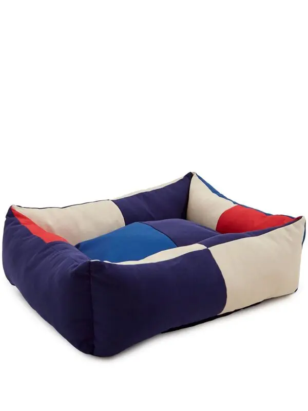 HAY Colour-block Dog Bed - Red