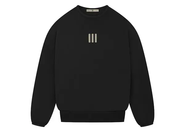 Fear Of God Athletics Heavy Fleece Crewneck Sweatshirt - Black