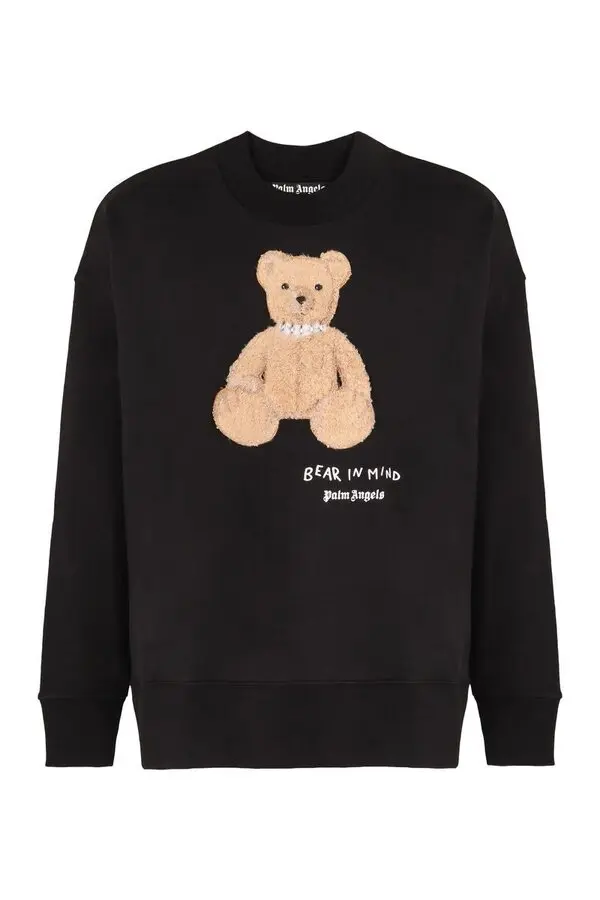 Palm Angels Cotton Crew-neck Sweatshirt