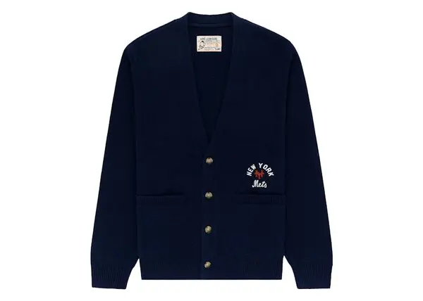 Aimé Leon Dore X New York Mets Merino Cardigan