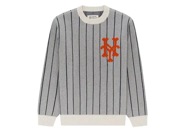 Aimé Leon Dore X New York Mets Pinstripe Sweater