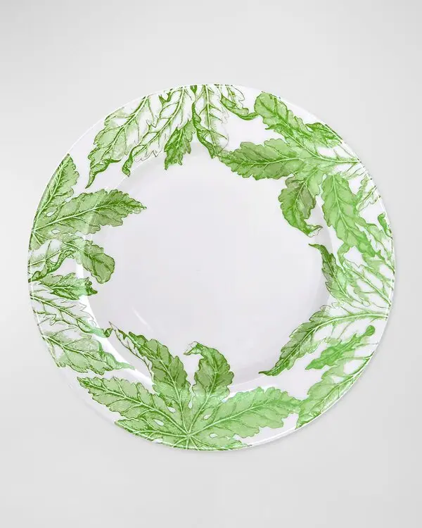 CASKATA Freya Rimmed Dinner Plates Set Of 4 - One-color