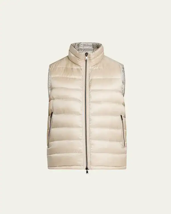 Herno Reversible Down Nylon Vest - 1994 | Editorialist