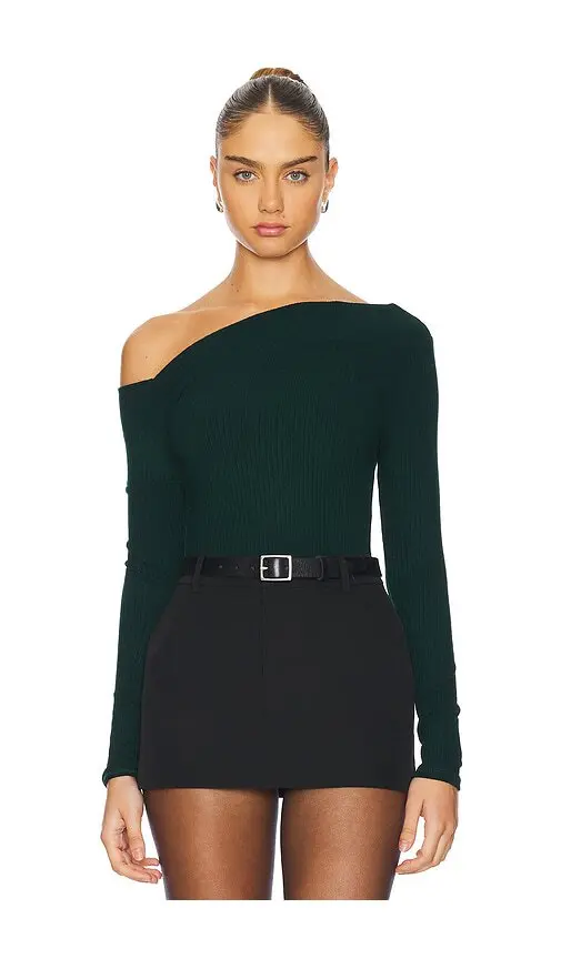 Michael Lauren Maples Asymmetrical Top