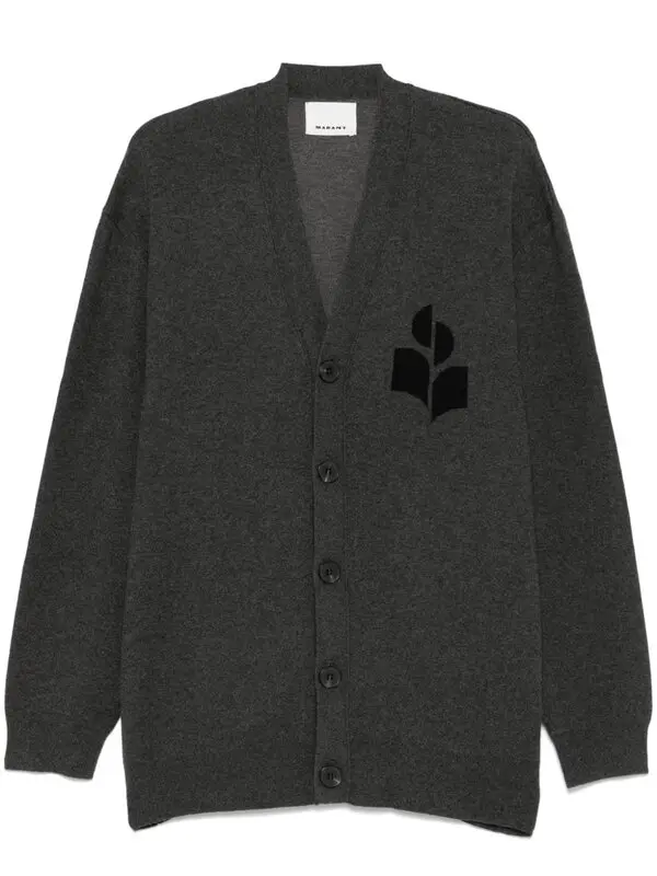 Isabel Marant Curtis Cardigan - Grey