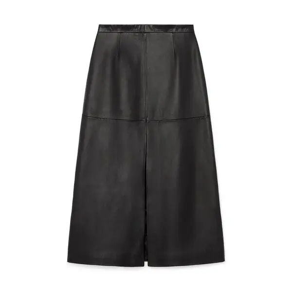 G. LABEL BY GOOP G. Label Leather Samira Skirt