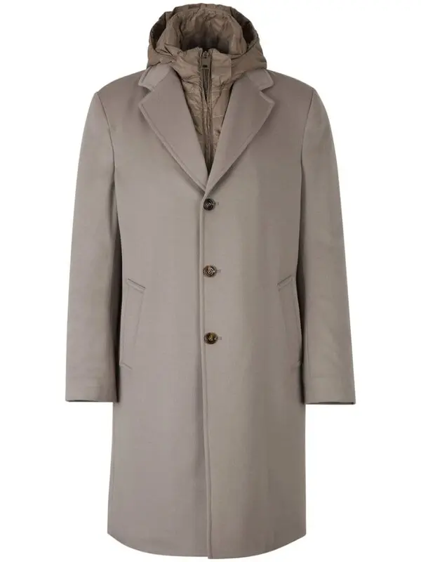 KIRED Jaya Hooded Coat - Neutrals
