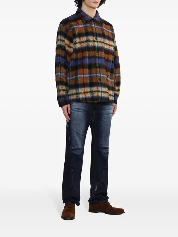 ADER ERROR Check-pattern Shirt