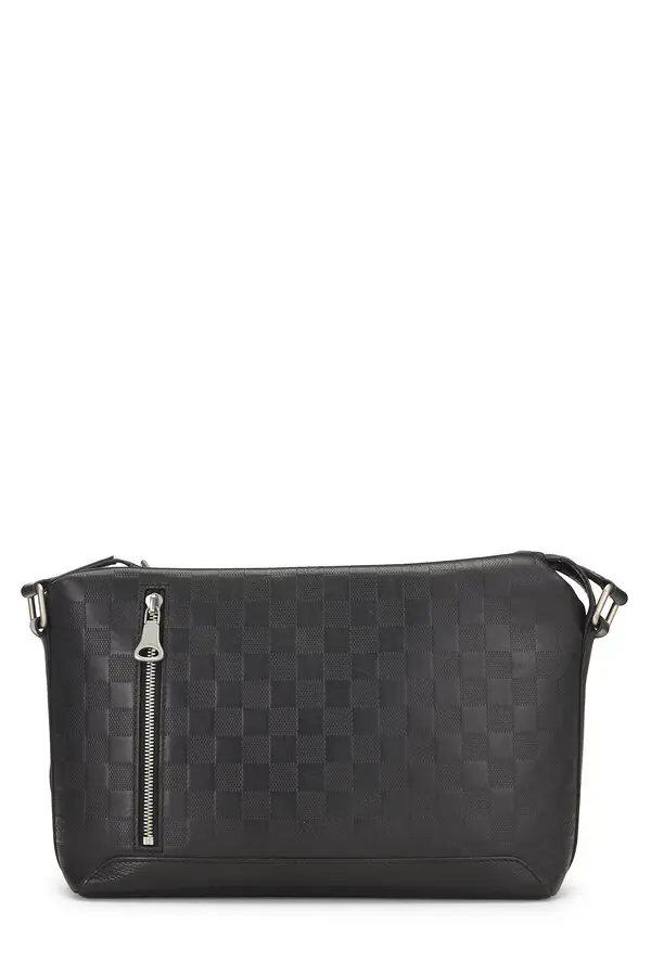 LOUIS VUITTON Damier Infini Discovery Messenger Pm - Black