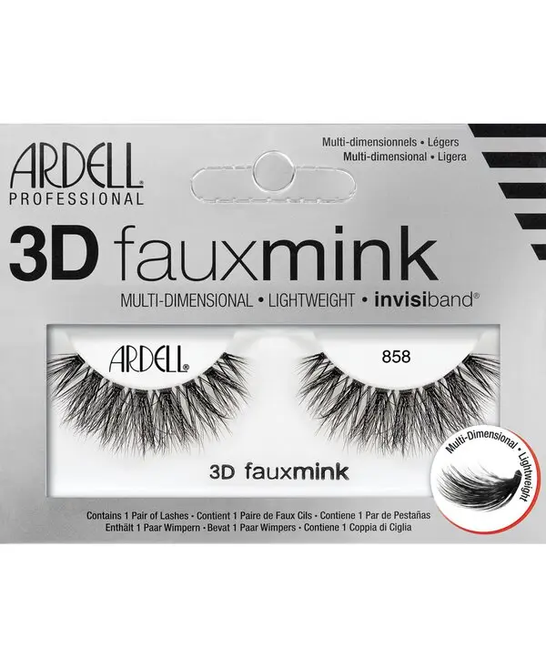 ARDELL 3d Faux Mink Lashes #858 - No Color