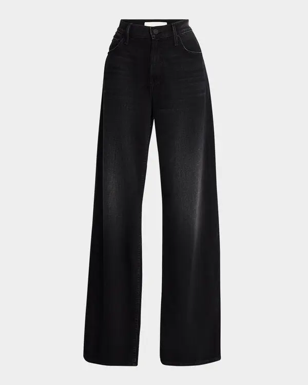 MOTHER The Spinner Zip Sneak Jeans