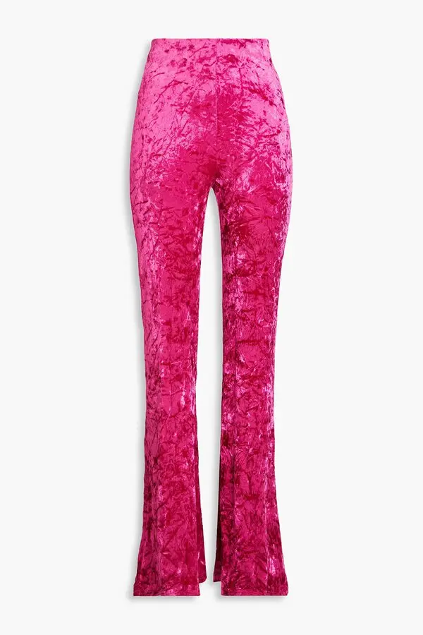 Remain Birger Christensen Crushed Velvet Flared Pants