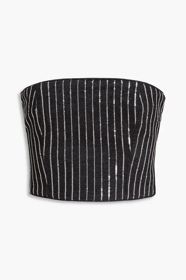 Remain Birger Christensen Strapless Cropped Top