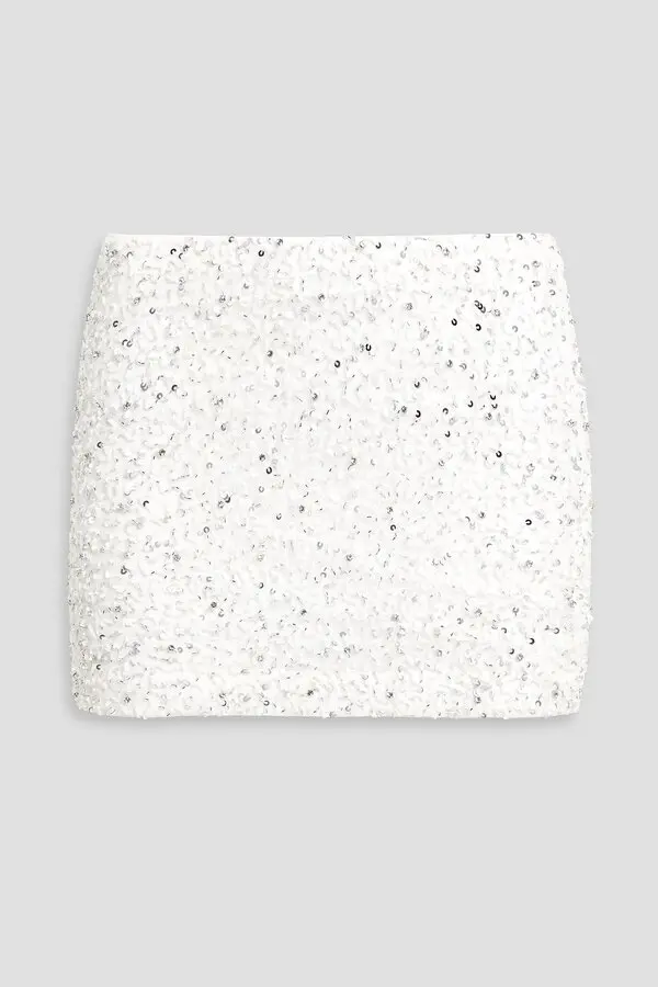 Retrofete Lexie Embellished Mini Skirt