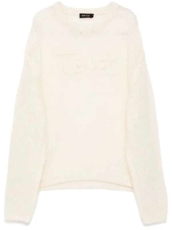 TOUT A COUP Embroidered Logo Jumper