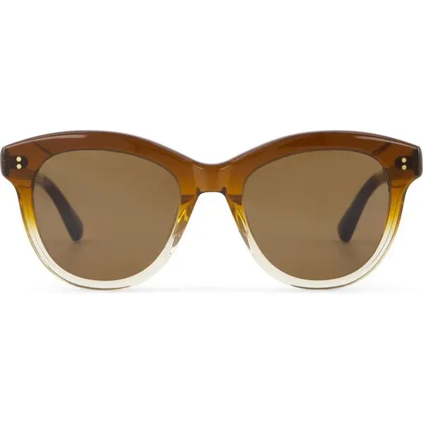 Toms Gwyneth Round Sunglasses - Cappuccino Champange Fade