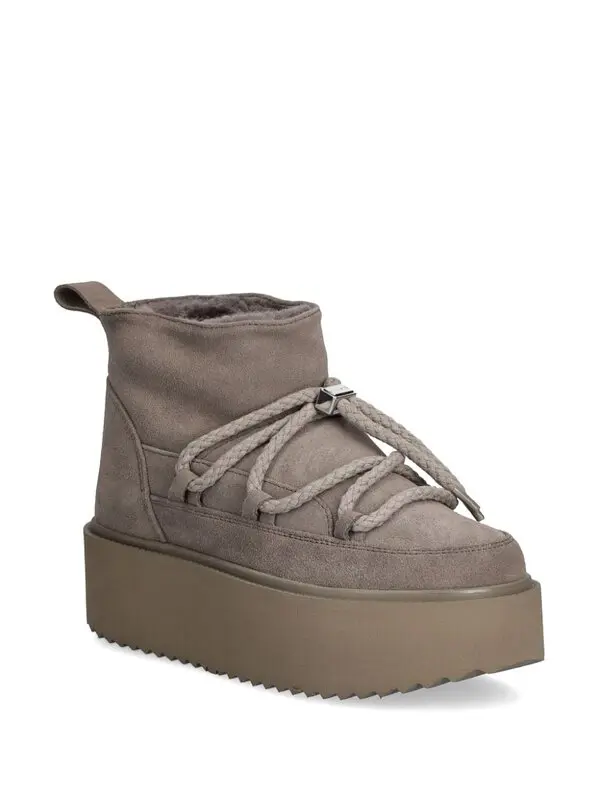 Inuikii Suede Boots - Grey