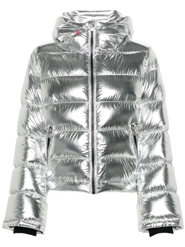 Perfect Moment Metallic Flare Jacket - Silver