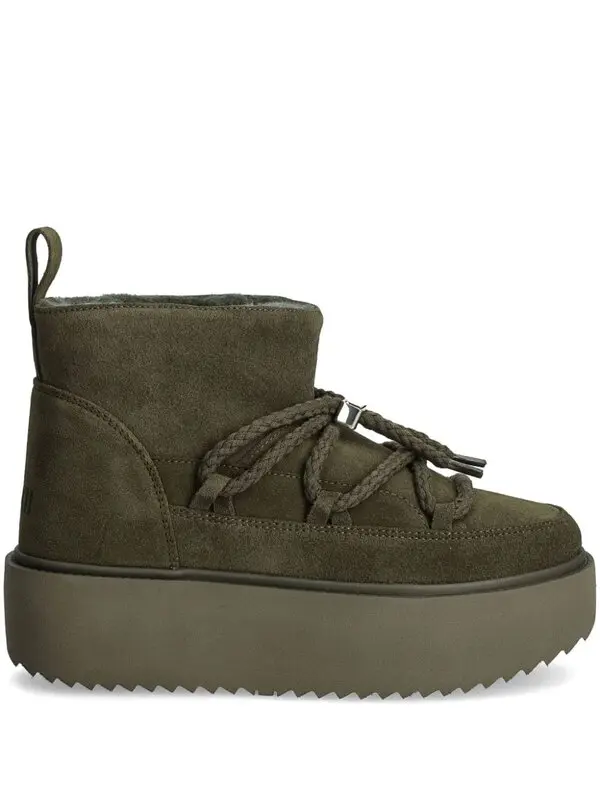 Inuikii Suede Boots - Green