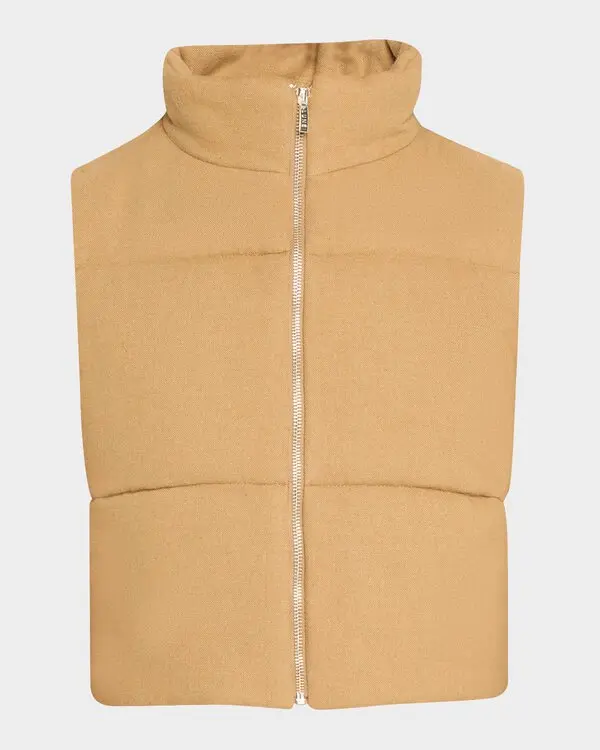 LUNE ACTIVE Izzy Wool-blend Puffer Vest