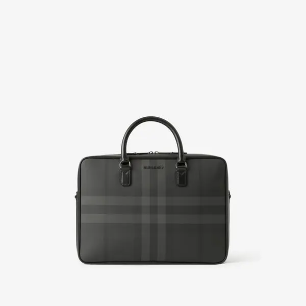 Burberry Ainsworth Briefcase - Charcoal Grey