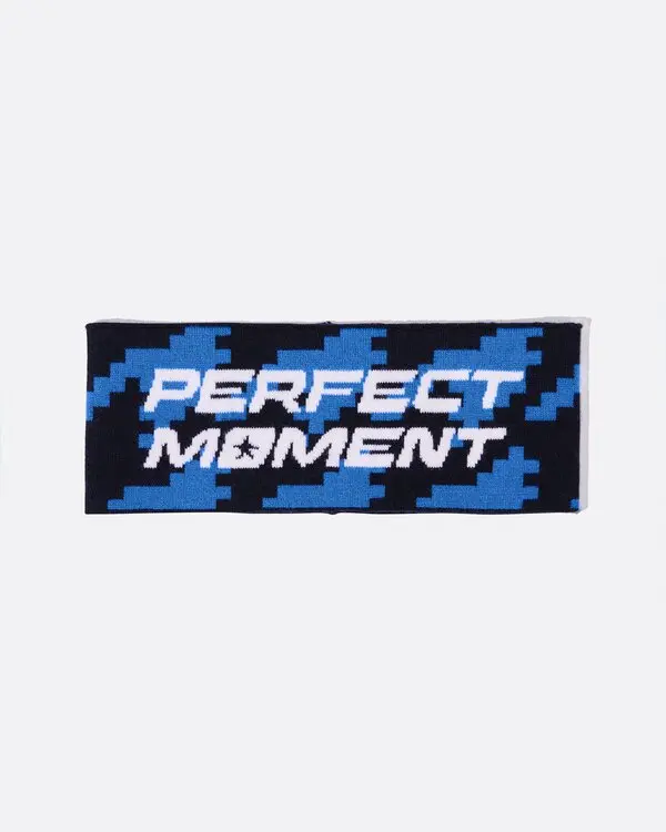 Perfect Moment Twisted Houndstooth Merino Wool Headband