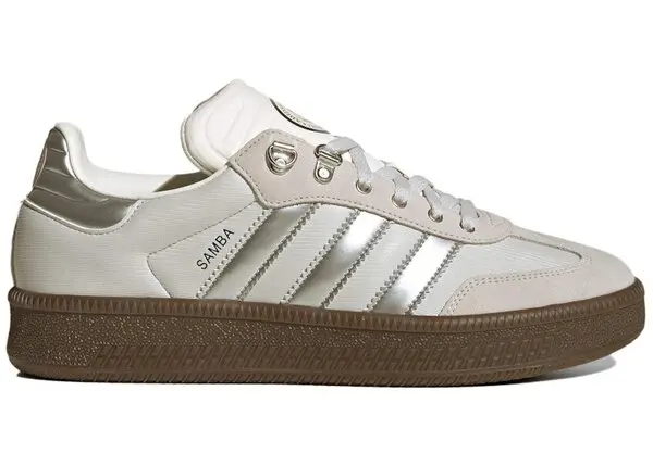 Adidas Samba Xlg Sneakers - Grey One/off White/silver Metallic