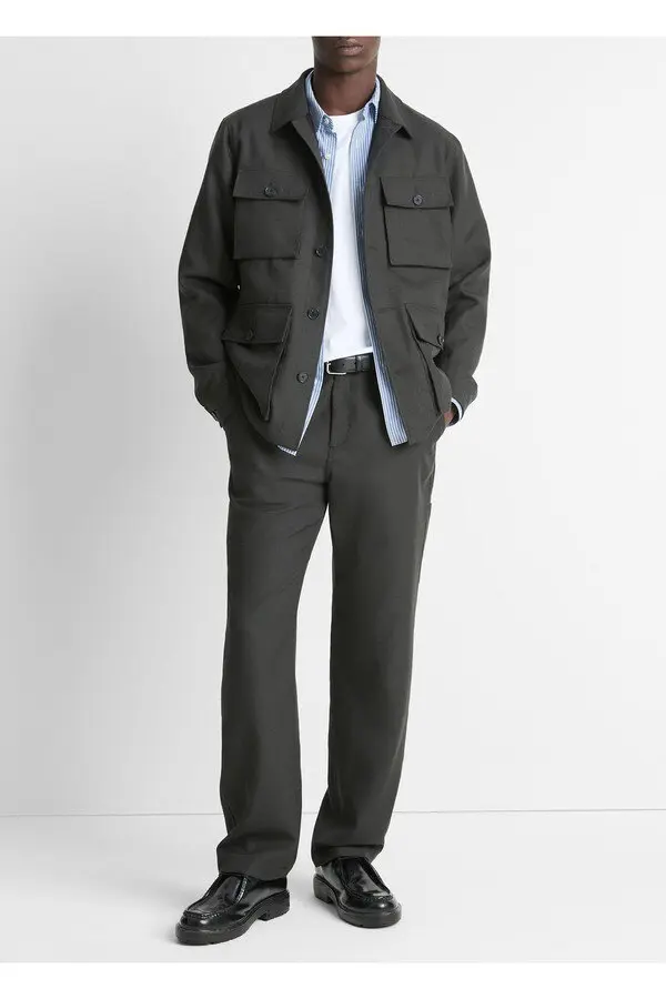 Vince Italian Tropical Wool Field Jacket