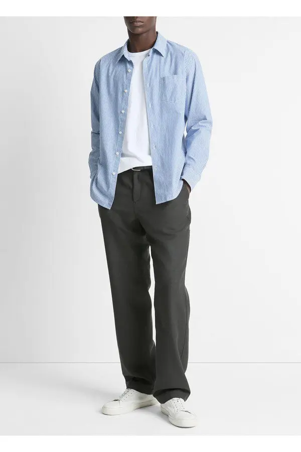 Vince Italian Tropical Wool Utility Pant