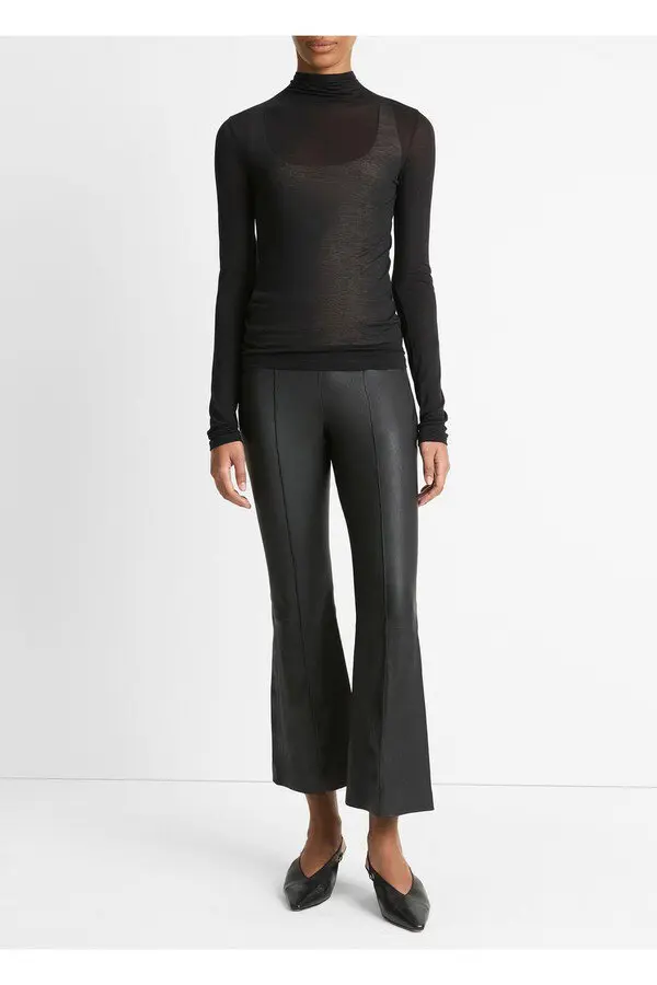 Vince Sheer Long-sleeve Top