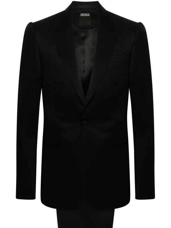 Zegna Single-breasted Suit - Black
