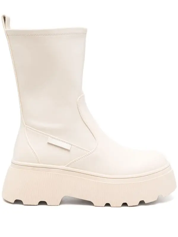 Guess Panelled Mid-calf Boots